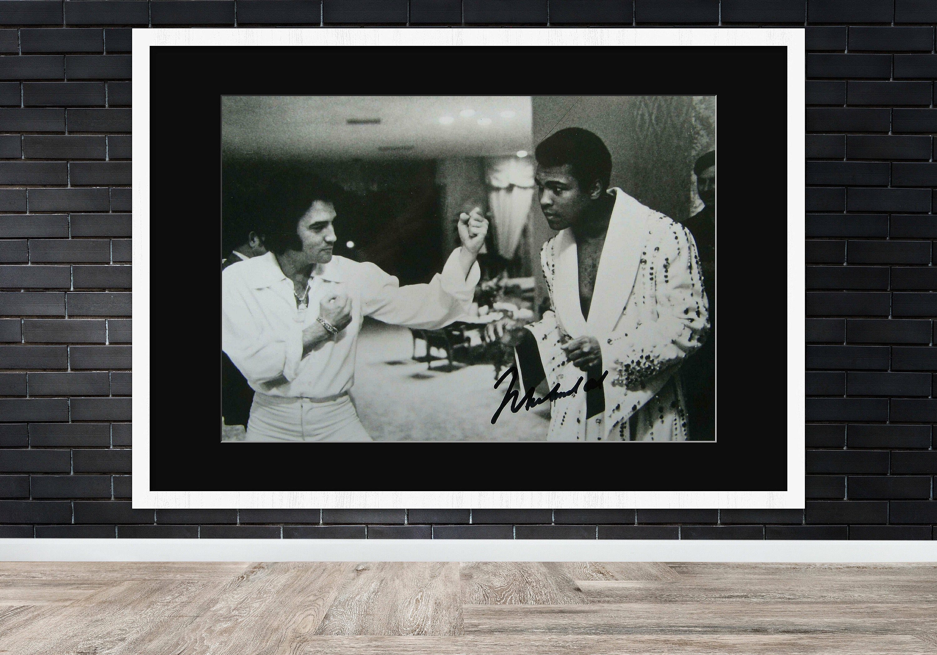 Elvis Presley With Muhammad Ali Print Muhammad Ali and Elvis - Etsy Canada