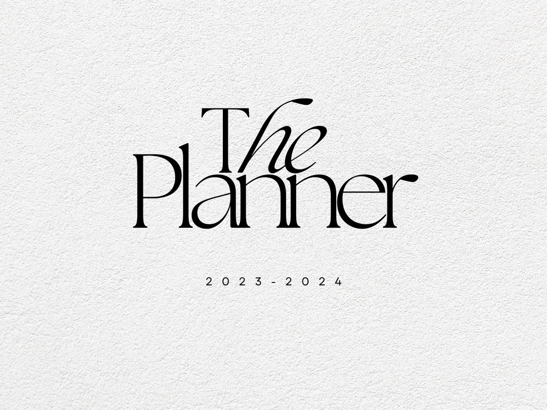 Planner 2024 Planner Template Yearly Planner Planner Template Canva