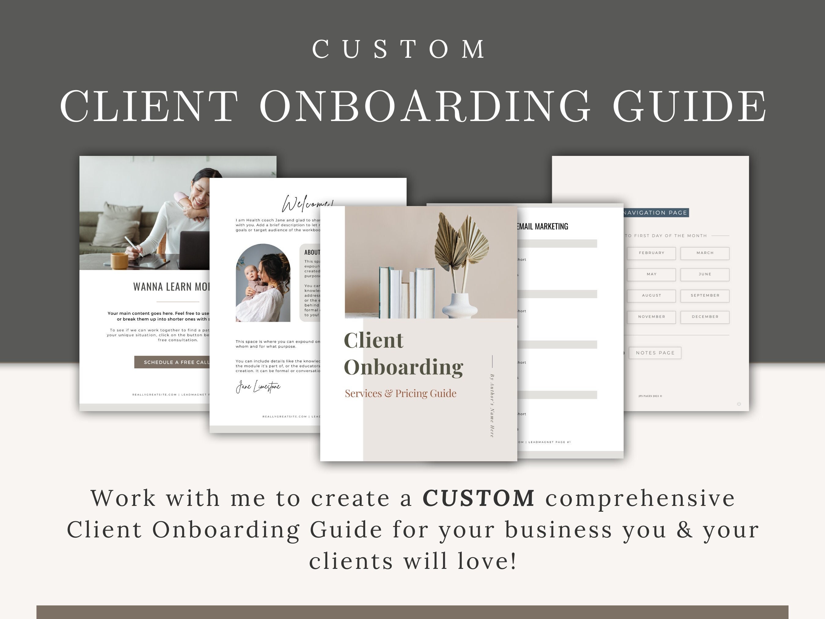 Custom New Client Onboarding Guide Client Onboarding Packet