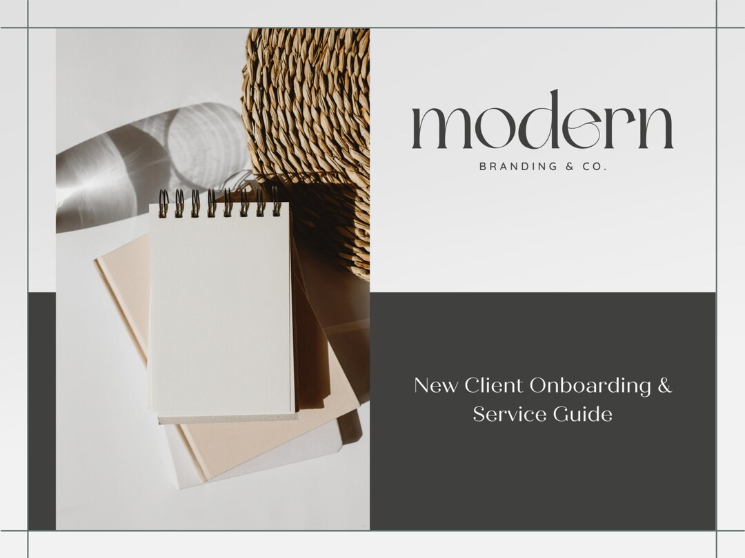 New Client Onboarding Guide Client Onboarding Packet Onboarding