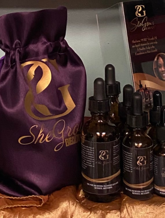 She Grows pure Growth Oil liquid Vitamins for Your Scalp - Etsy