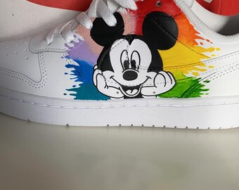 Mickey Mouse Nike - Etsy UK