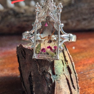 Cathedral Tiny Oddities Ring. Whimsigoth. Witch Rings. Wet Specimen ...