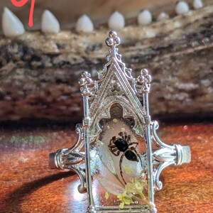 Cathedral Tiny Oddities Ring. Whimsigoth. Witch Rings. Wet Specimen ...