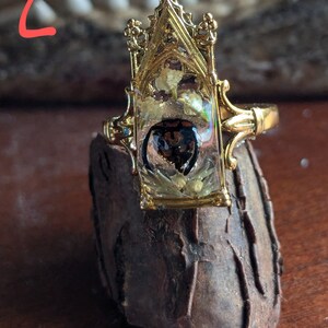 Cathedral Tiny Oddities Ring. Whimsigoth. Witch Rings. Wet Specimen ...