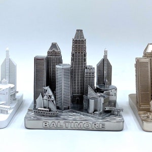 Baltimore 3D City Famous Building Model Statue Souvenir Decoration for ...