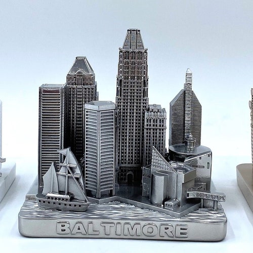 Pittsburgh 3D City Famous Building Model Statue Souvenir - Etsy