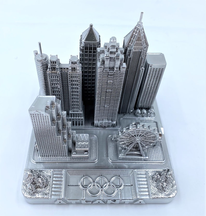 Atlanta 3D City Famous Building Model Statue Souvenir Decoration for ...