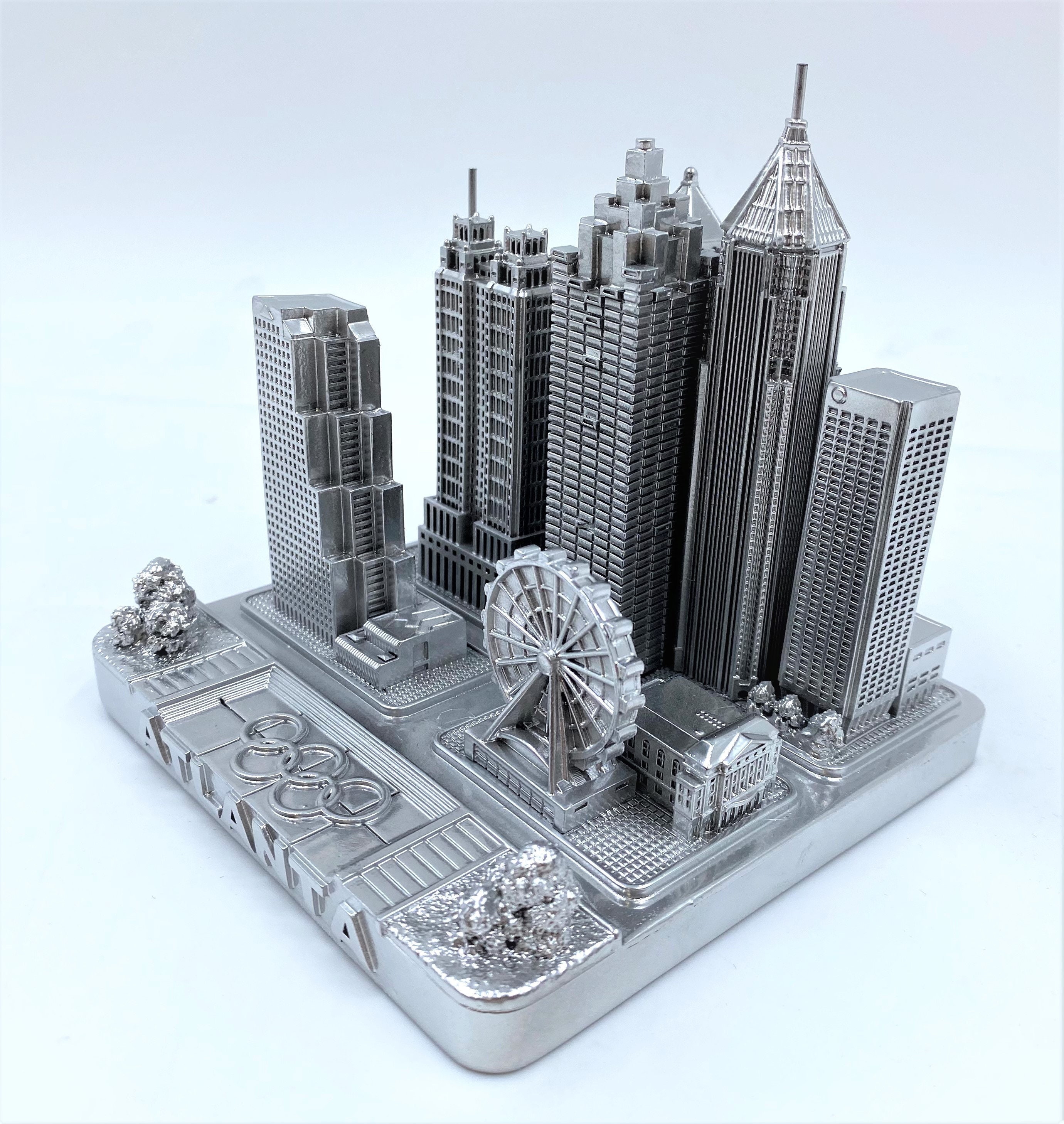 Atlanta 3D City Famous Building Model Statue Souvenir | Etsy