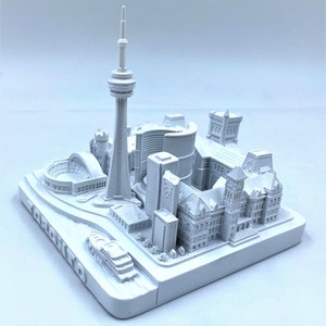 Toronto 3D City Famous Building Model Statue Souvenir Decoration for ...