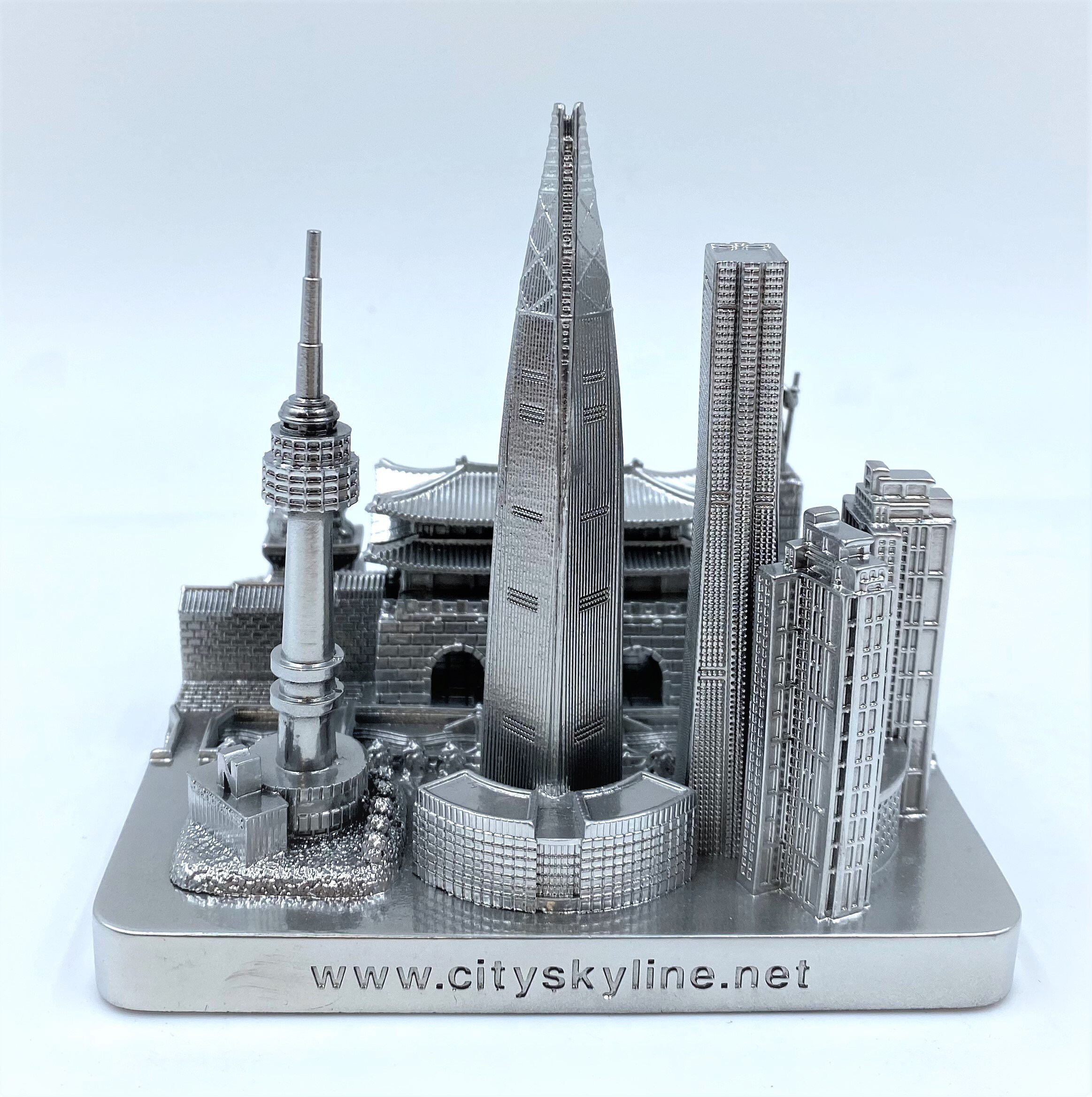 Seoul 3D City Famous Building Model Statue Souvenir Decoration | Etsy