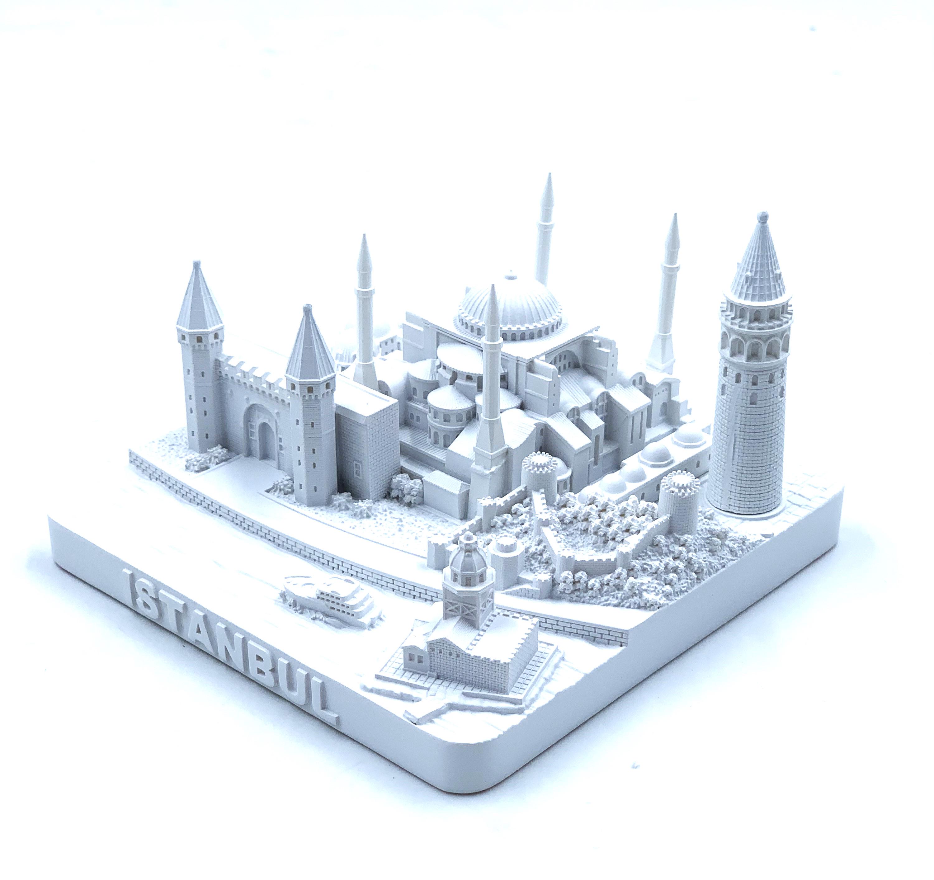 Istanbul City Landmark Miniature Model – Collectible Souvenir ...
