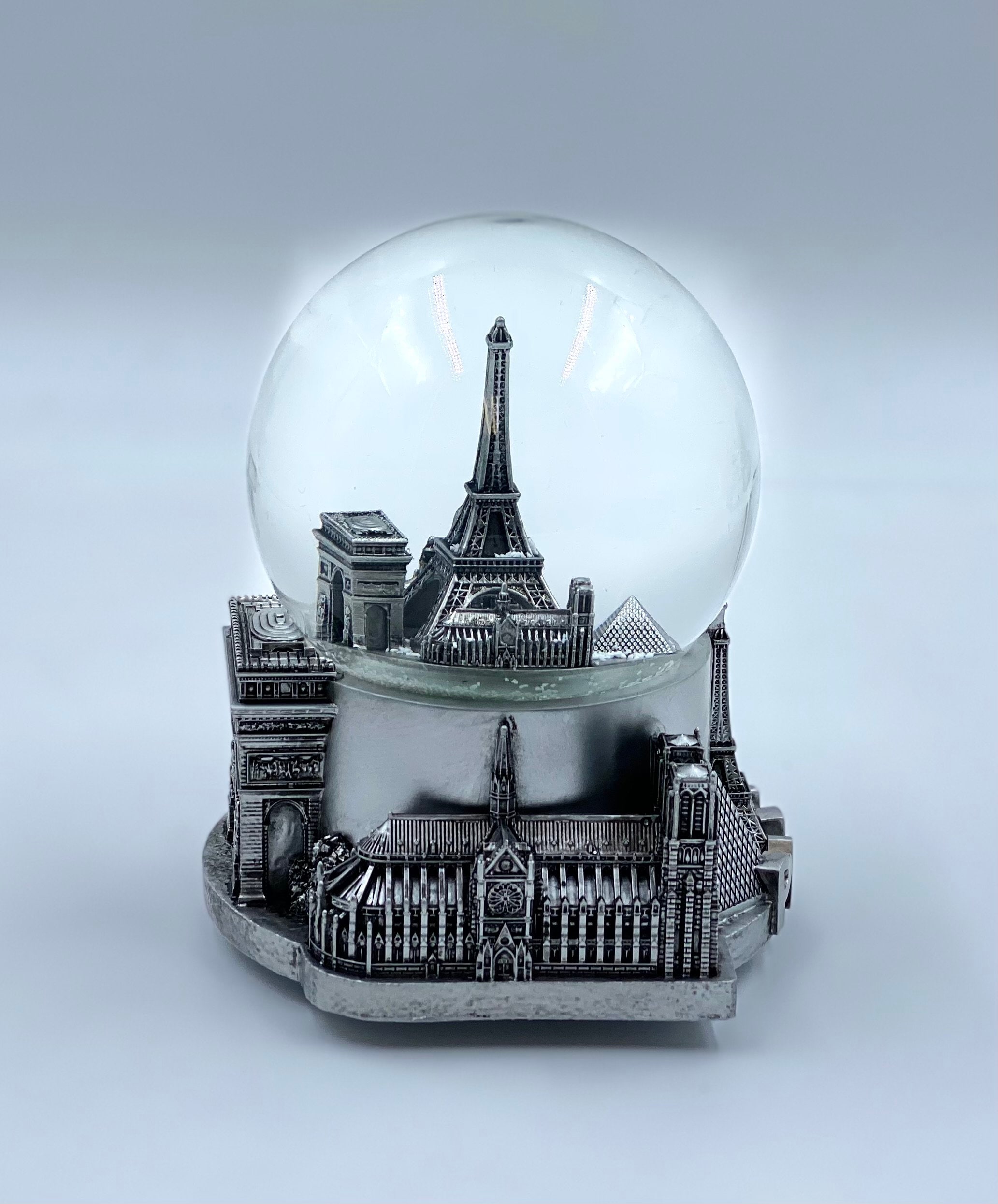 Paris Landmark Snow Globe Romantic Gift Souvenir Decor for Home Office ...