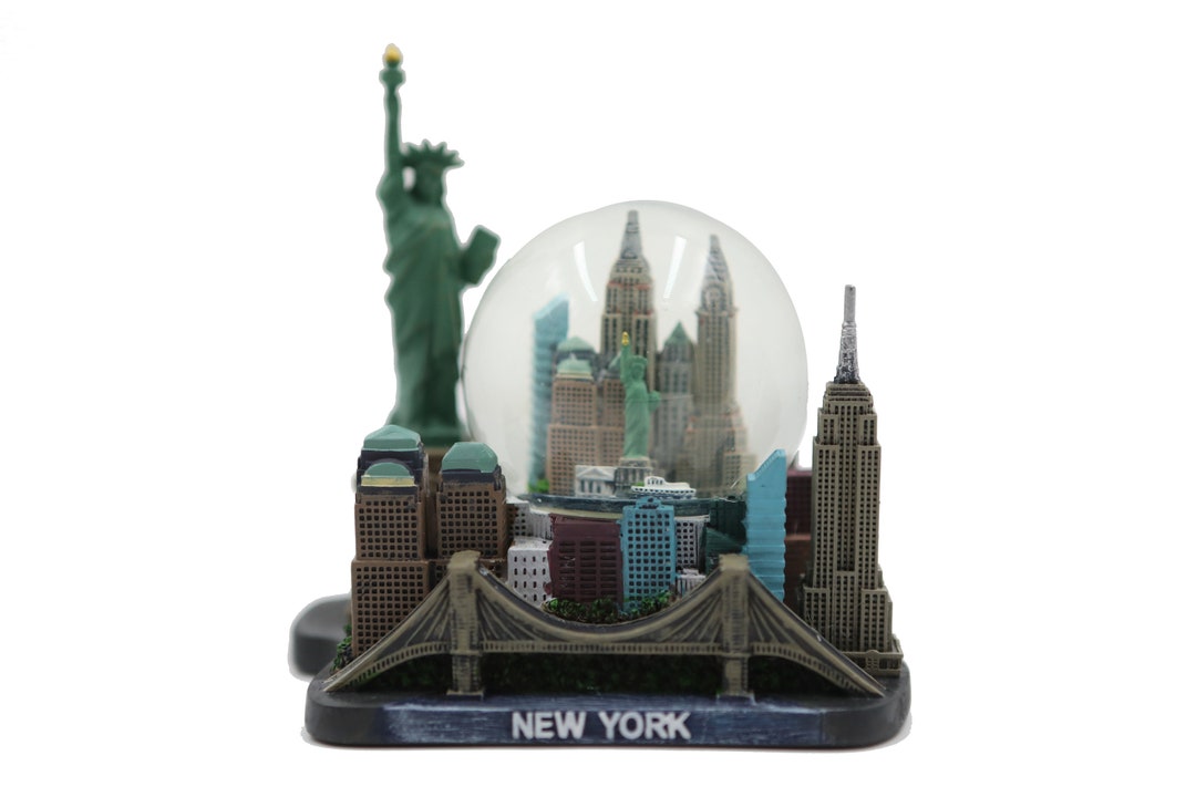 ZIZO New York City Snow Globe New York Skyline Water Globe Landmarks ...