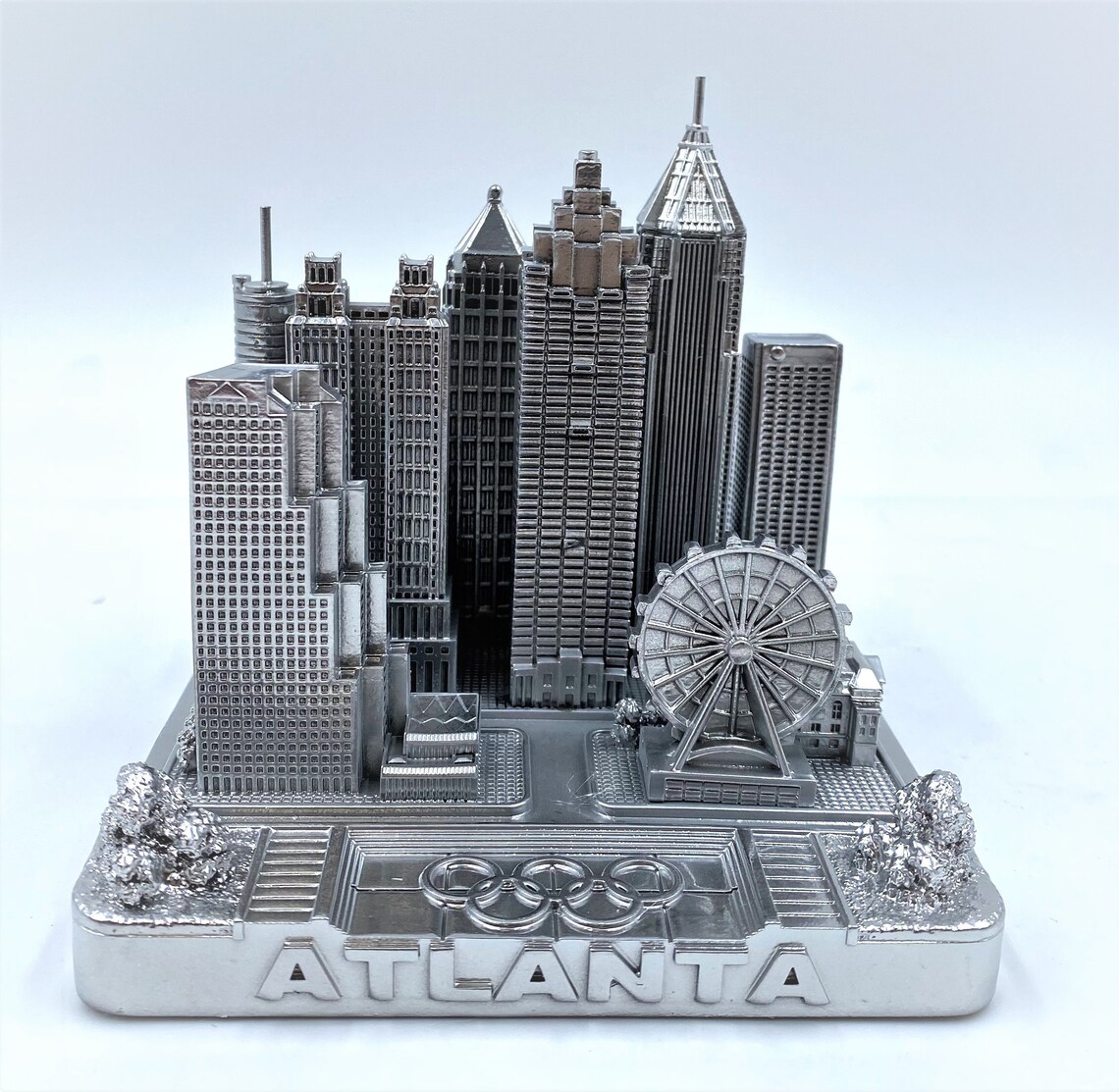Atlanta 3D City Famous Building Model Statue Souvenir - Etsy