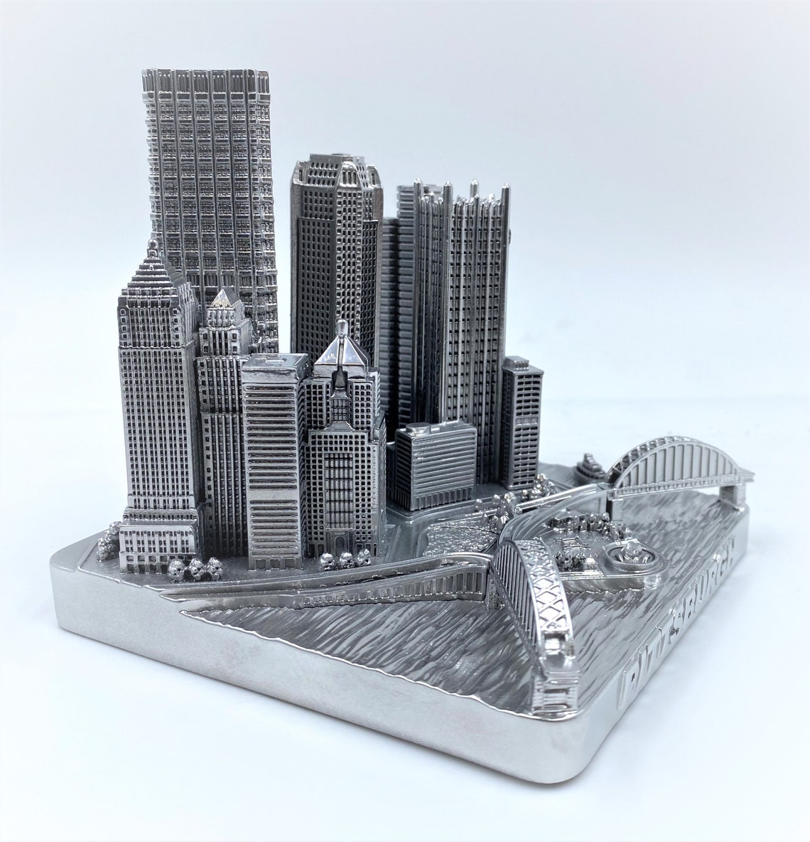 Pittsburgh 3D City Famous Building Model Statue Souvenir | Etsy