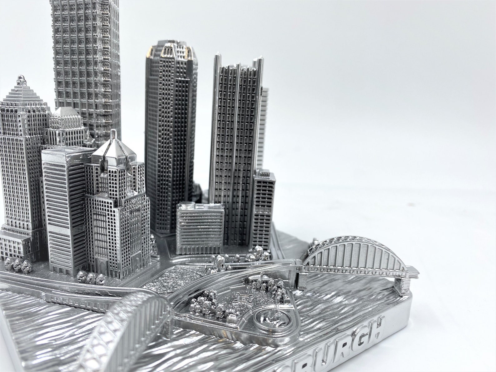 Pittsburgh 3D City Famous Building Model Statue Souvenir - Etsy