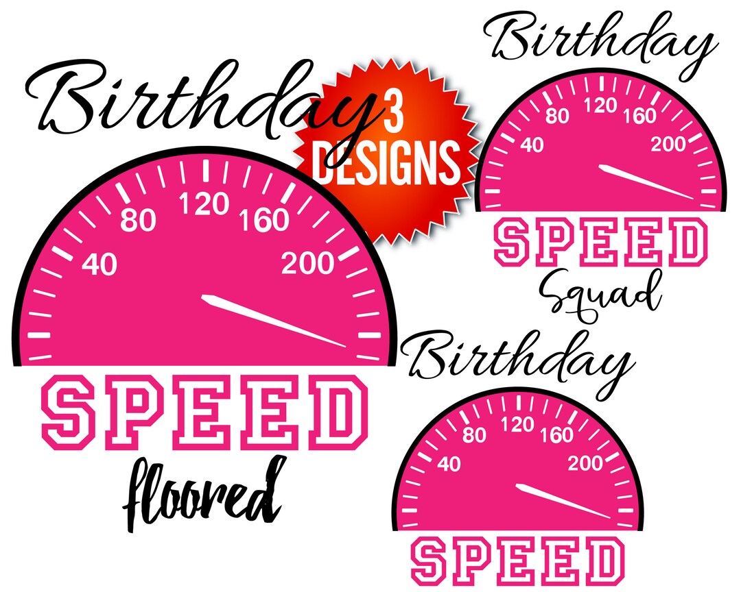 Birthday Speed SVG, Birthday Mode on Svg, Birthday Svg, Birthday Saying ...