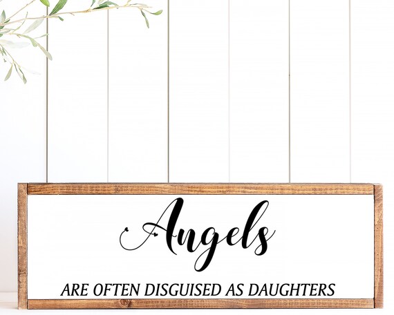 Daughters Angels Mother Daughter SVG Mother Daughter Quotes | Etsy