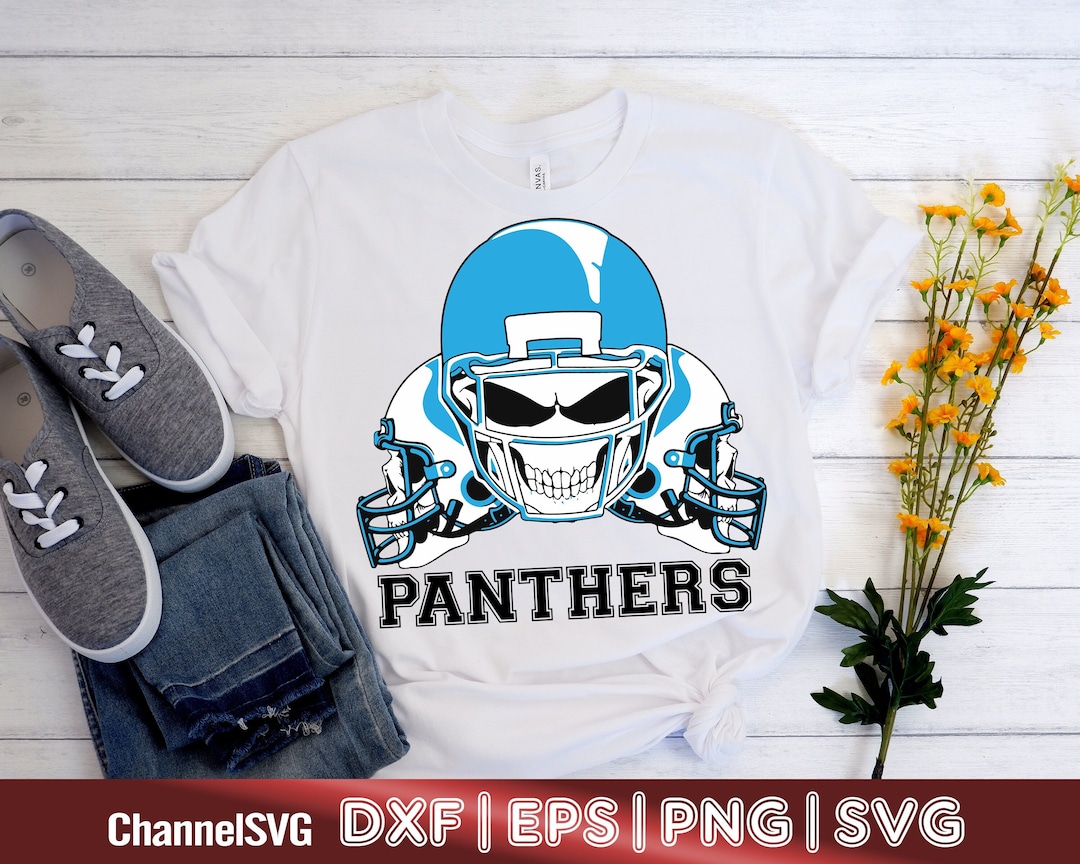 Panthers Football SVG | Football Svg | Football Helmet | Panthers ...