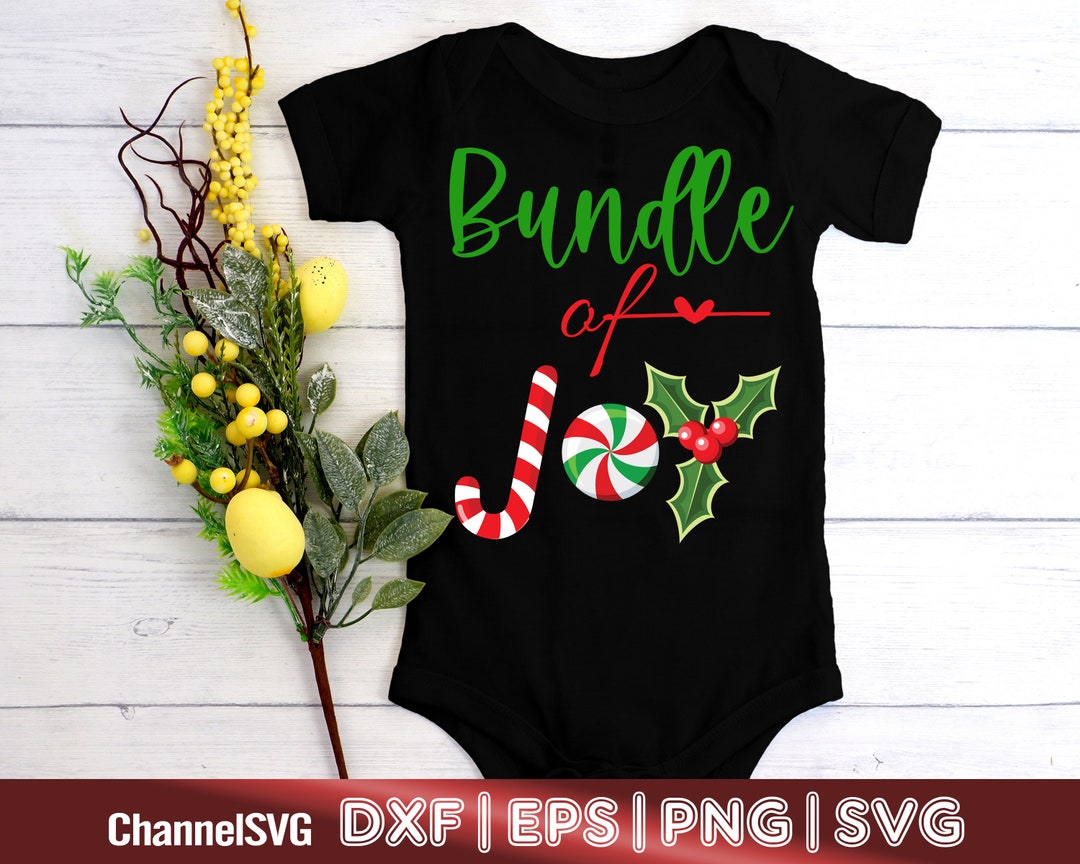 Christmas SVG Bundle of Joy Svg Christmas Baby Svg My First Christmas ...