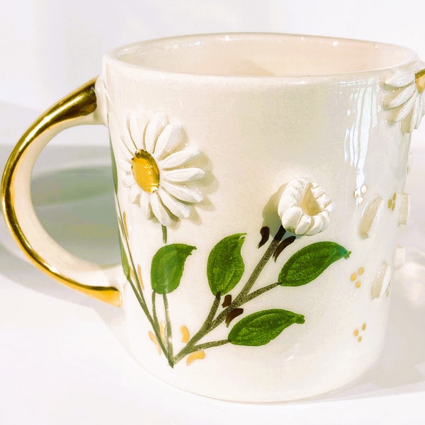 Daisy Mug - Etsy