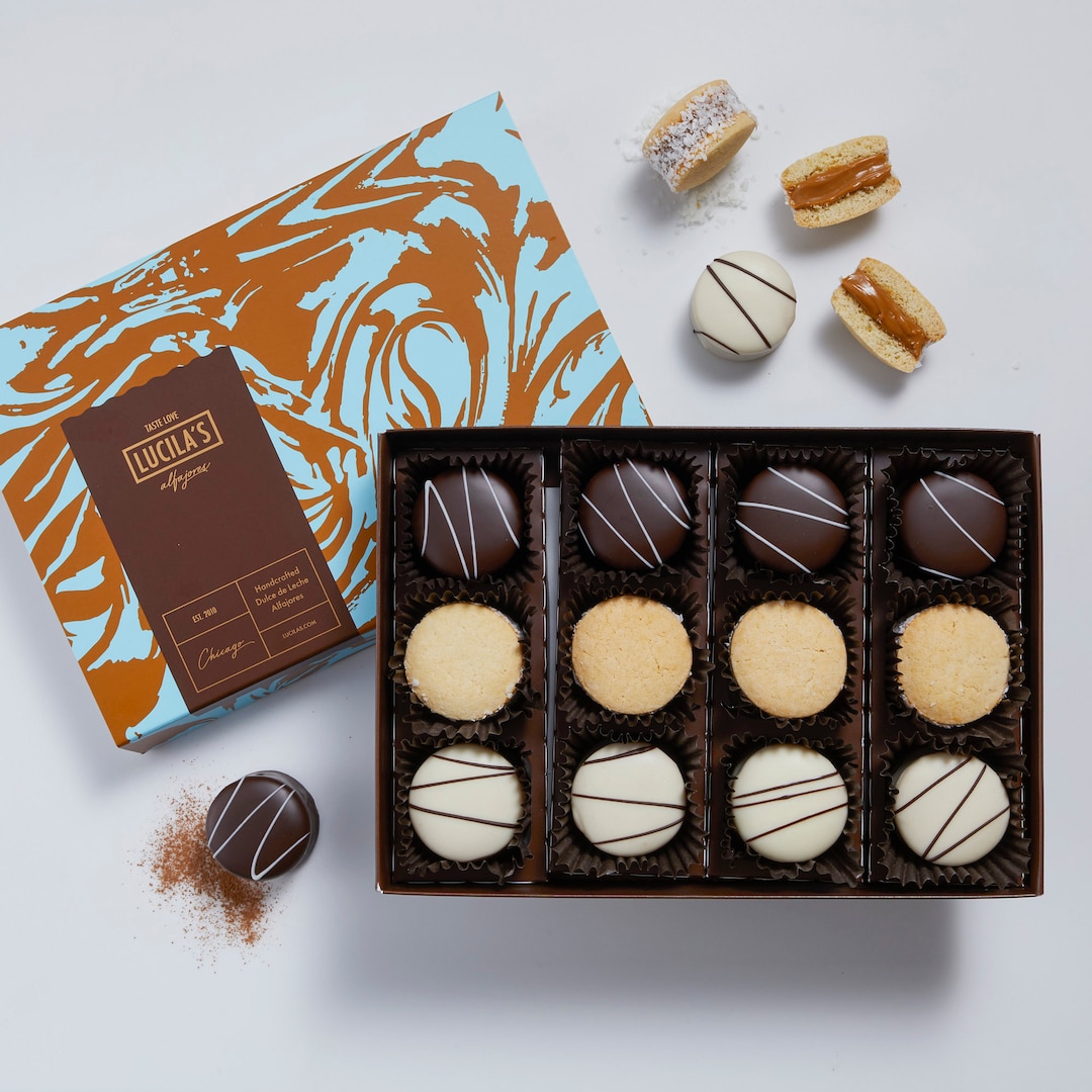 Alfajores Cookie Gift Box: Mini Argentinian Dulce De Leche Pastries - Etsy