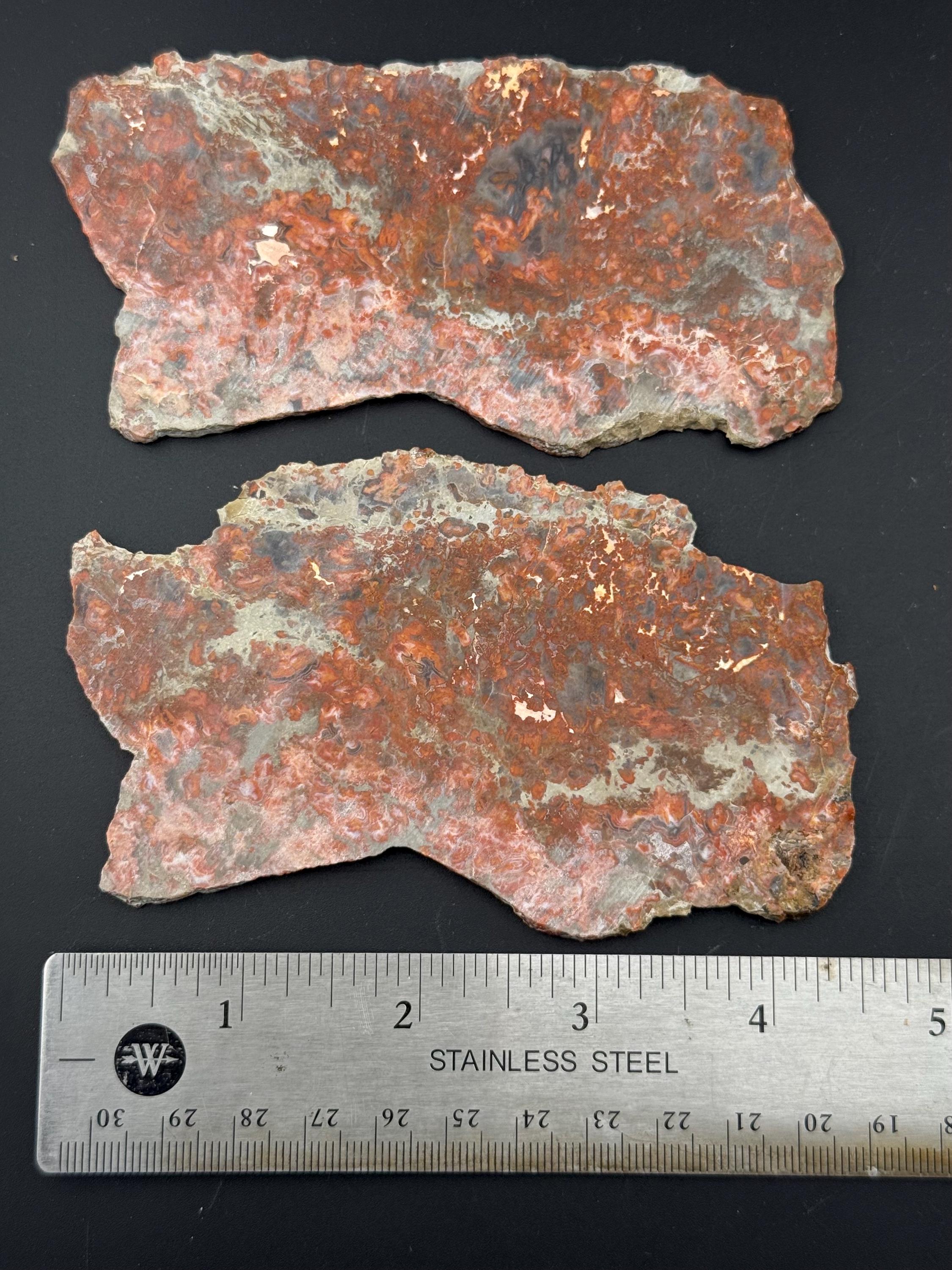 Rare* Rosebud Agate Slabs (3) - La Junta, Colorado - Etsy