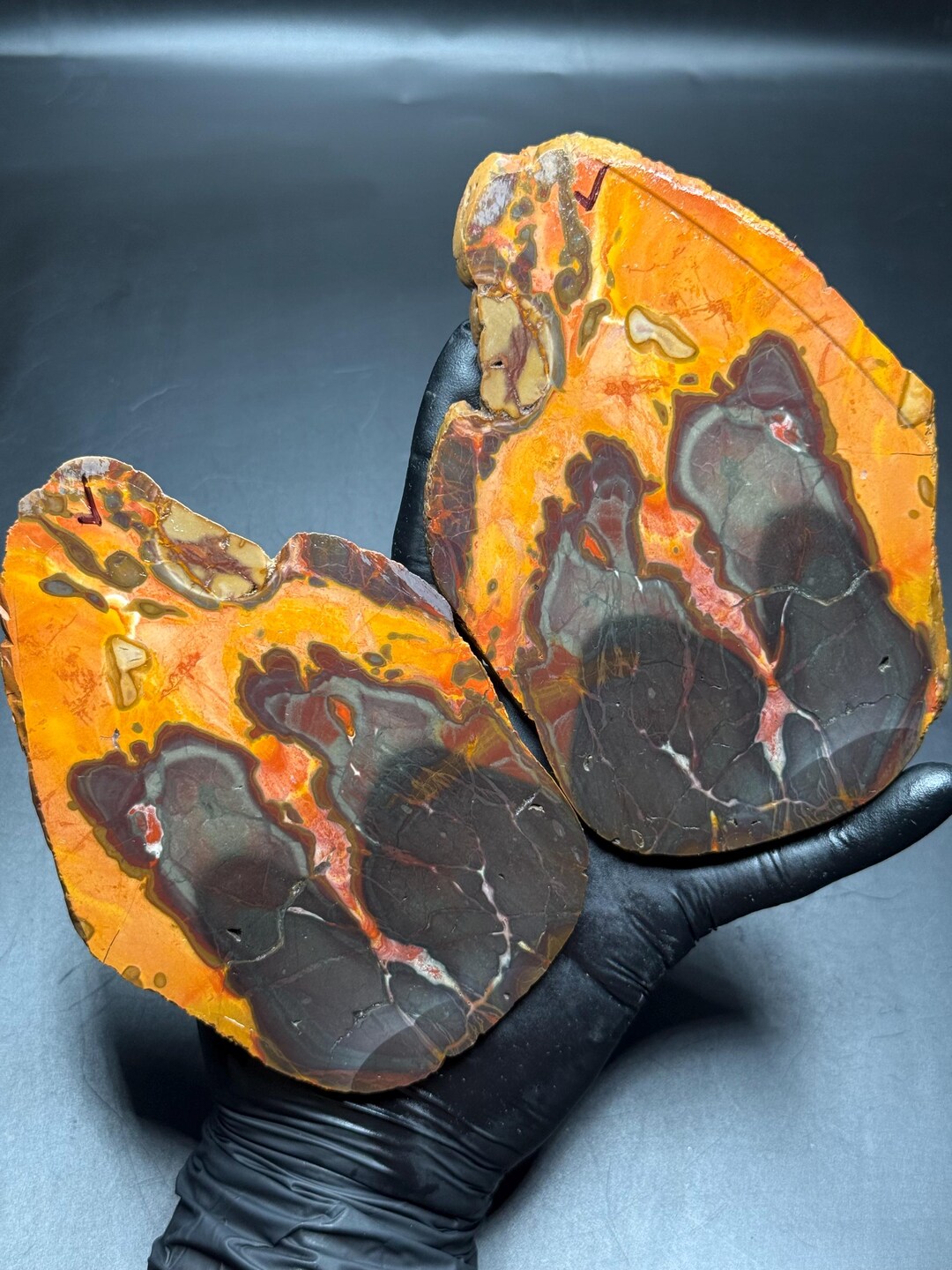 Amazon Valley Jasper Slabs (2) - Brazil Lapidary - Etsy