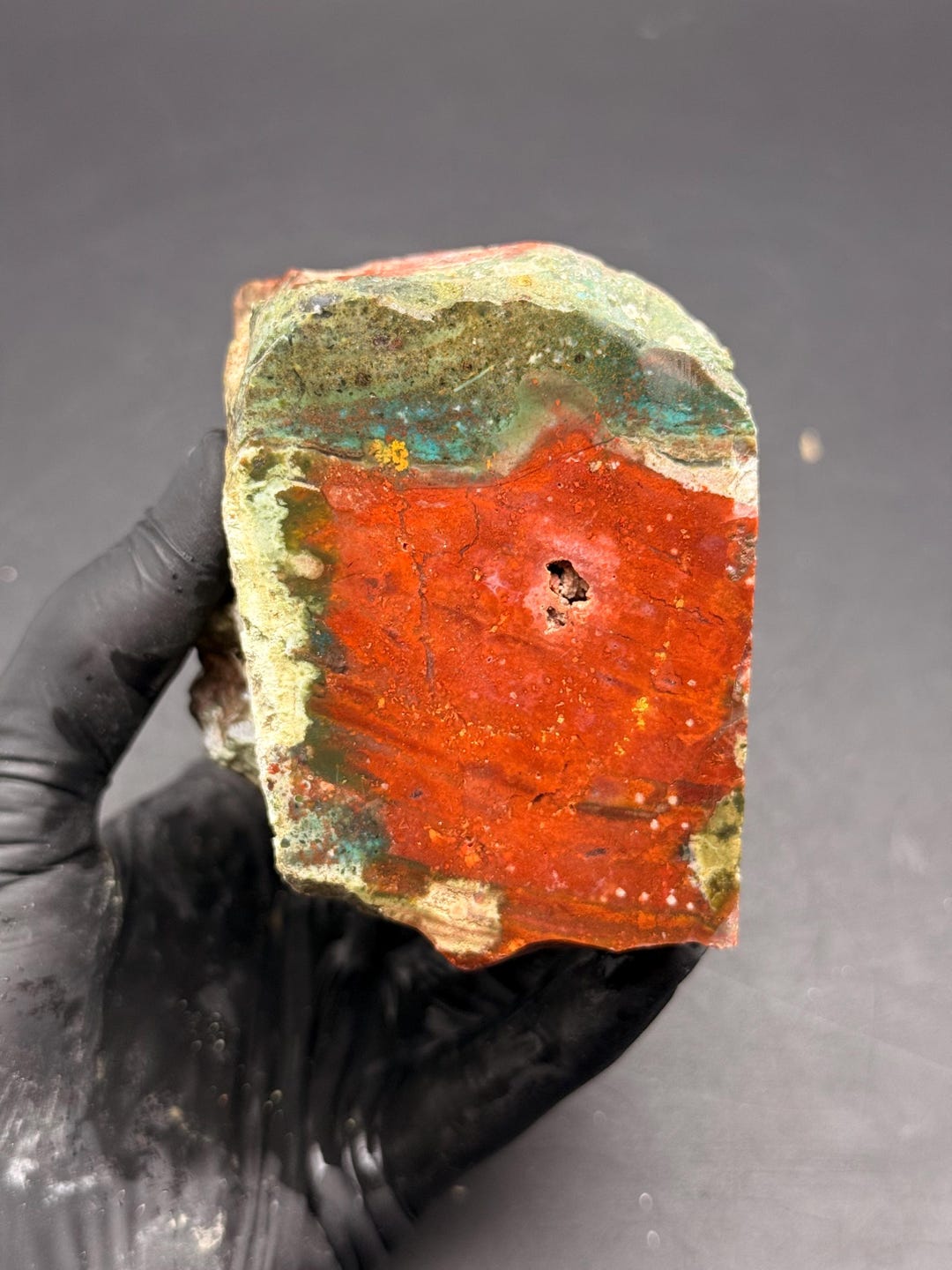 Apache Gem Chrysocolla Faced Rough - Arizona Lapidary - Etsy