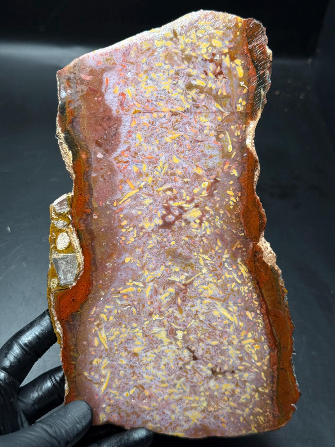 Confetti Agate Slab - 8” LG Slab - Mexico - Etsy