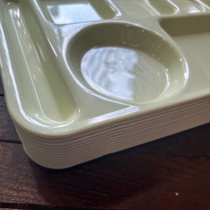 Set of 12 Vintage LUNCH Trays Silite Multi Compartment CAFETERIA Tray ...