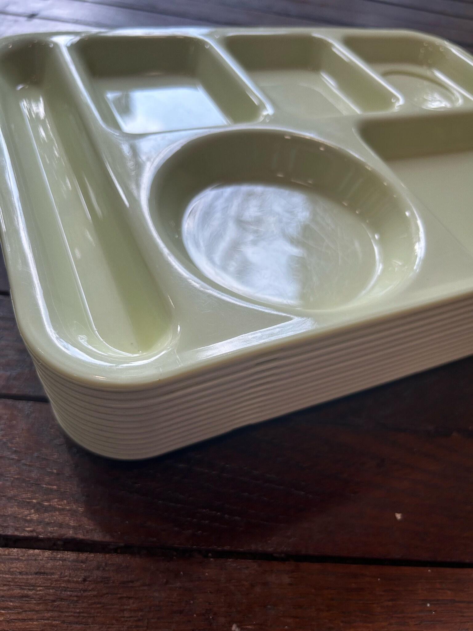 Set of 12 Vintage LUNCH Trays Silite Multi Compartment - Etsy