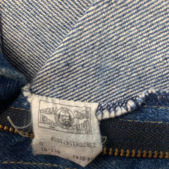 38x30 1970s/80s Vintage Lee Denim Union Made - Gem