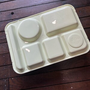Set of 12 Vintage LUNCH Trays Silite Multi Compartment CAFETERIA Tray ...