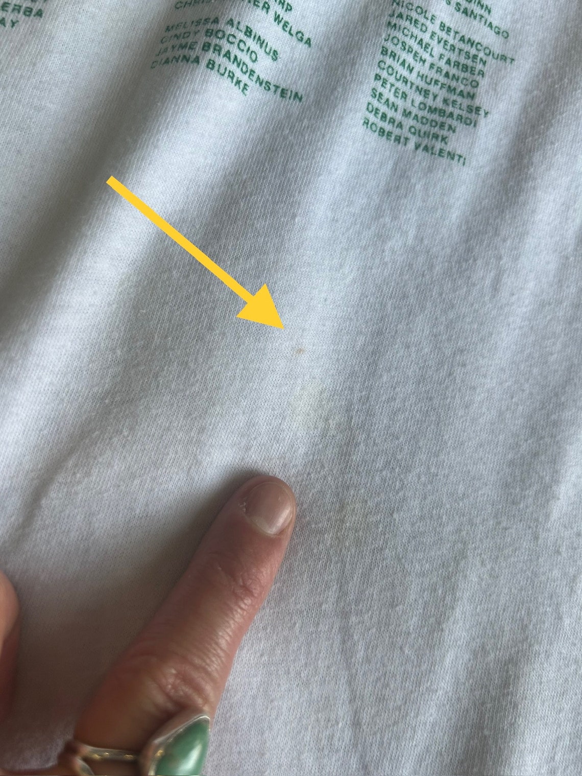 1987 Vintage RINGER Green & WHITE T-shirt Class Graduation Sz Xsmall - Etsy