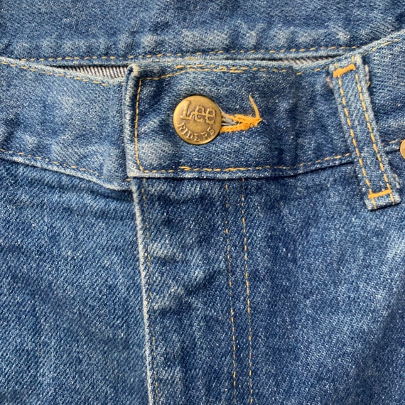 38x30 1970s/80s Vintage Lee Denim Union Made - Gem