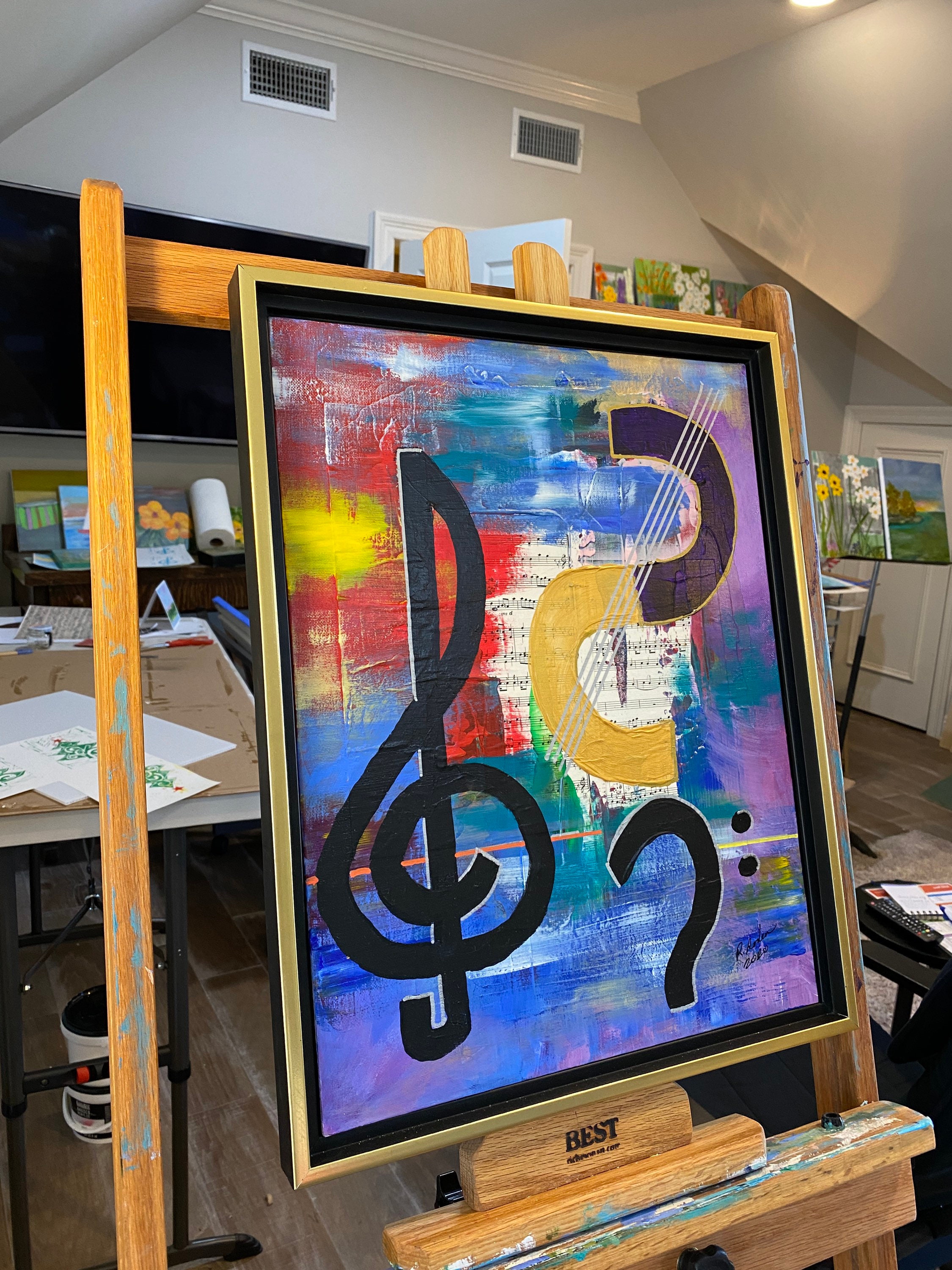 Big Treble Clef - Etsy