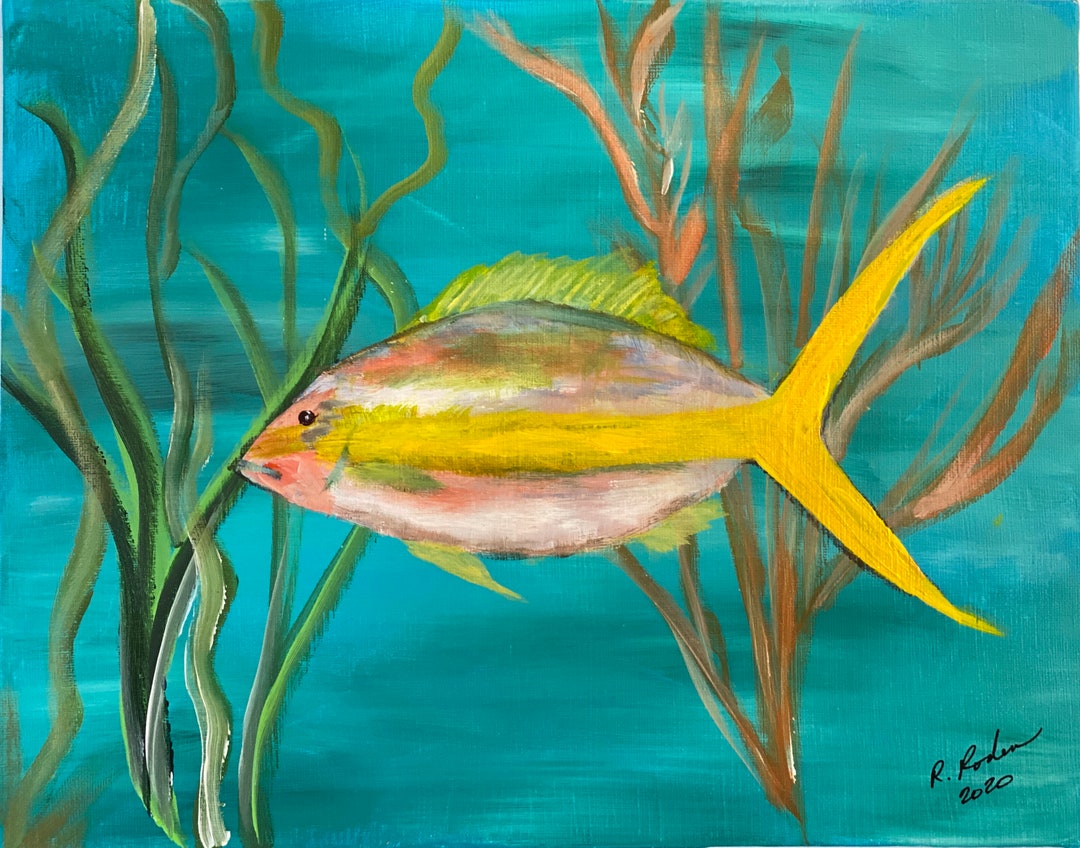 Yellow Fin Snapper - Etsy