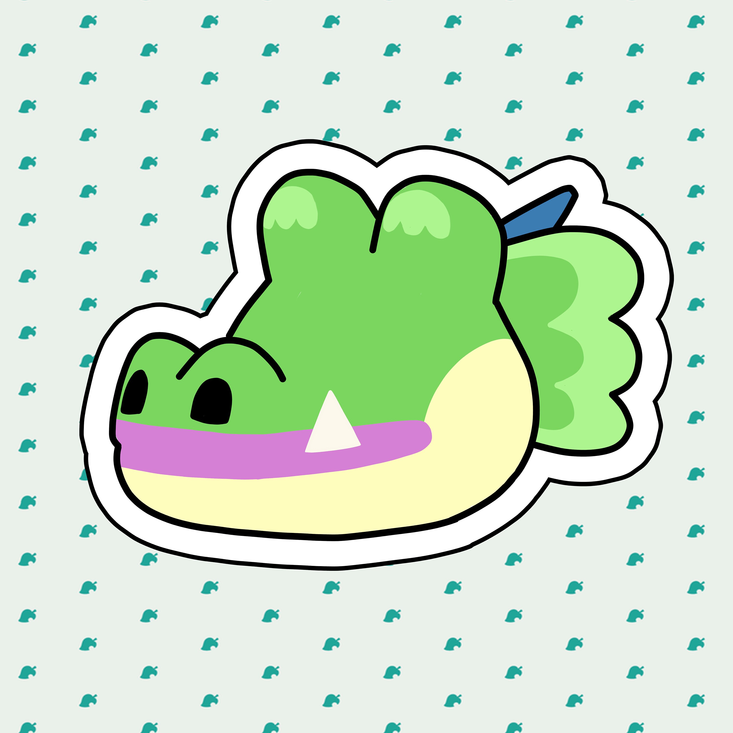 5cm Sticker on Blank Card | Etsy