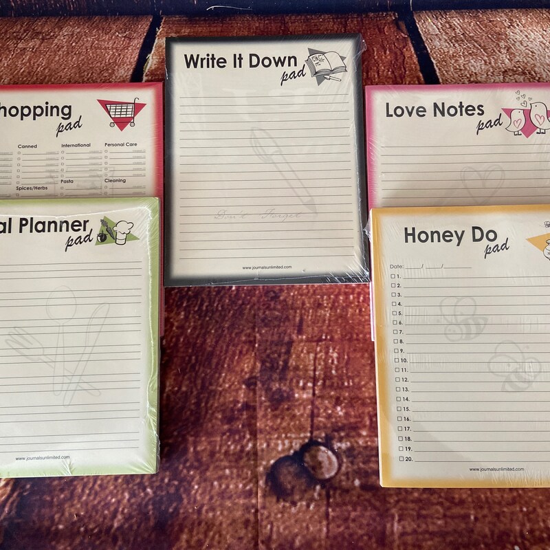 Custom Large Notepad - Etsy