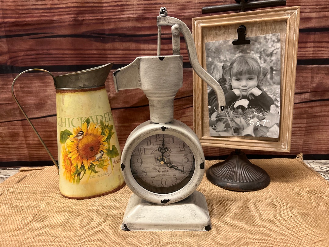 Unique Water Pump Clock - Charming Timepiece for Home or Office - Etsy