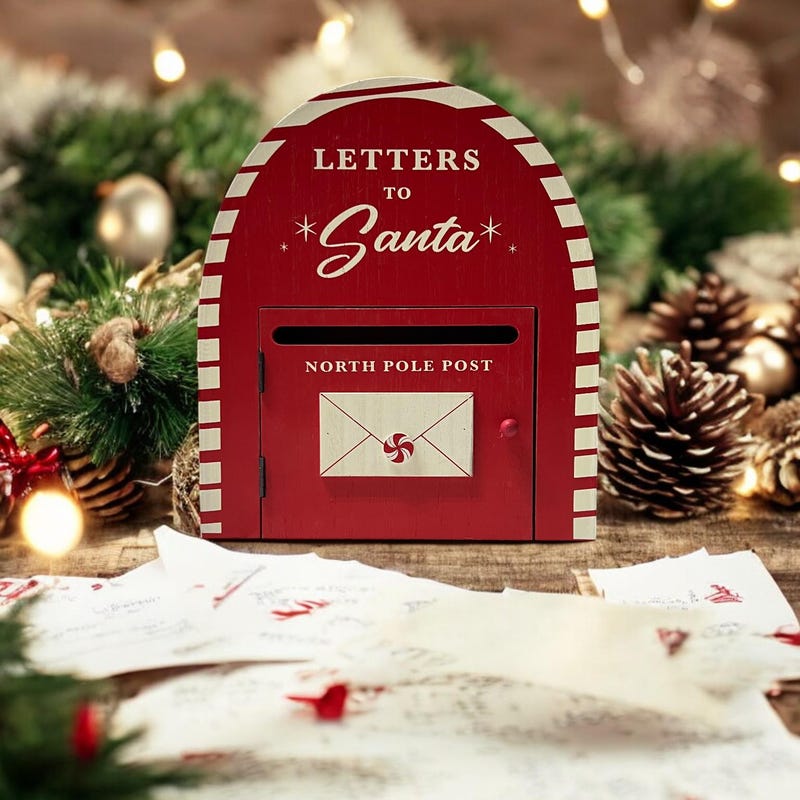 Letters to Santa Mailbox - Etsy