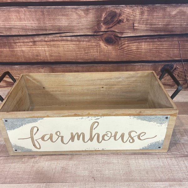 Farmhouse Storage - Etsy