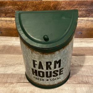 Farmhouse Bins Wall Decor - Etsy