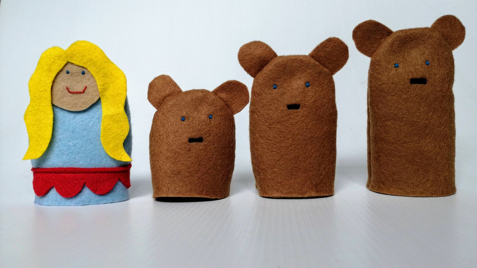 Fairy-tale Family // Handmade Storytelling Puppets // Children - Etsy