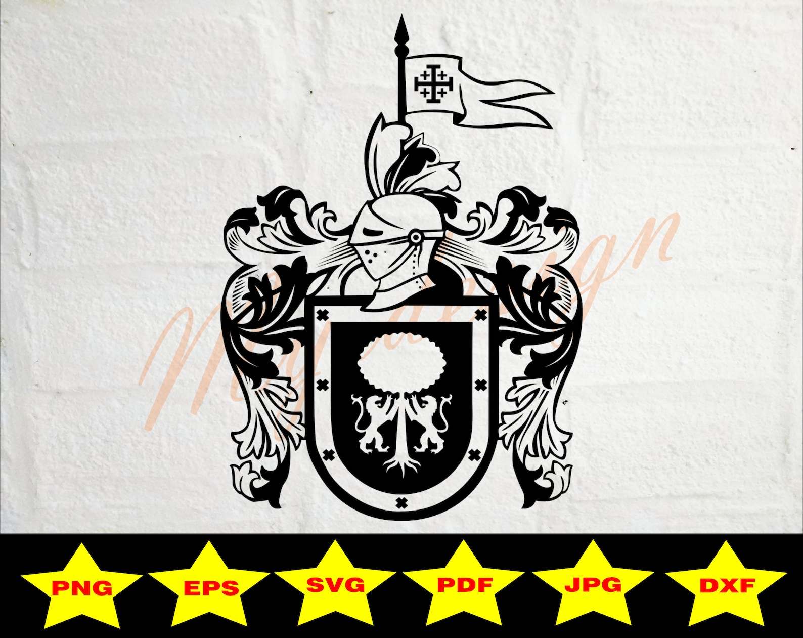 Jalisco Mexico State Coat of Arms Digital File Printable SVG - Etsy