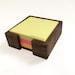 Post It Note Holder for 33 Inch,wooden Memo Block Holder, Sticky Note ...