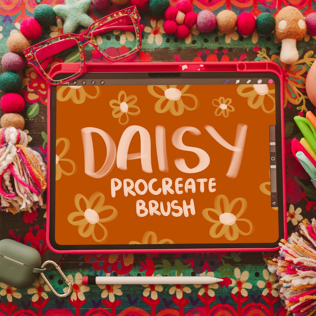 Daisy Procreate Brush | Procreate Brush | Procreate Tool | Digital ...