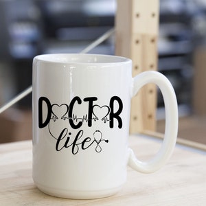 Doctor Life Svg-doctor Gift-heart Rate-cricut- Silhouette-life Png ...